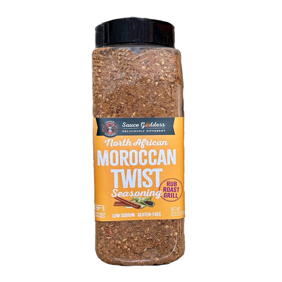 Moroccan Twist Jumbo Shaker | Moroccan-Inspired Spice Blend – Sauce Goddess